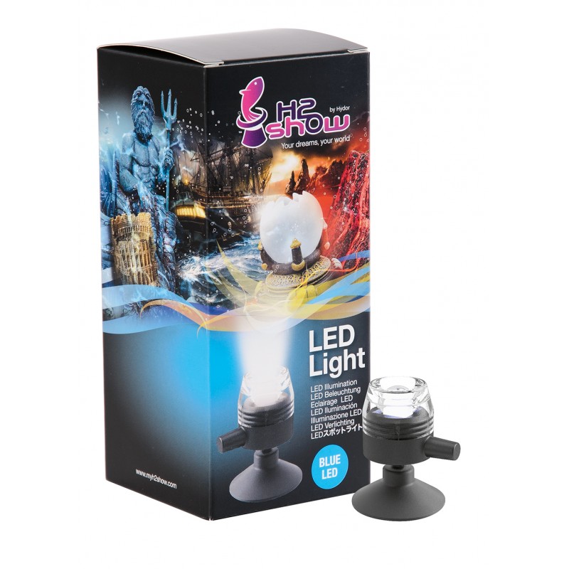 ILUMINAÇÃO LED H2SHOW AZUL 2W - Tropizoo Importação e Exportação S.A